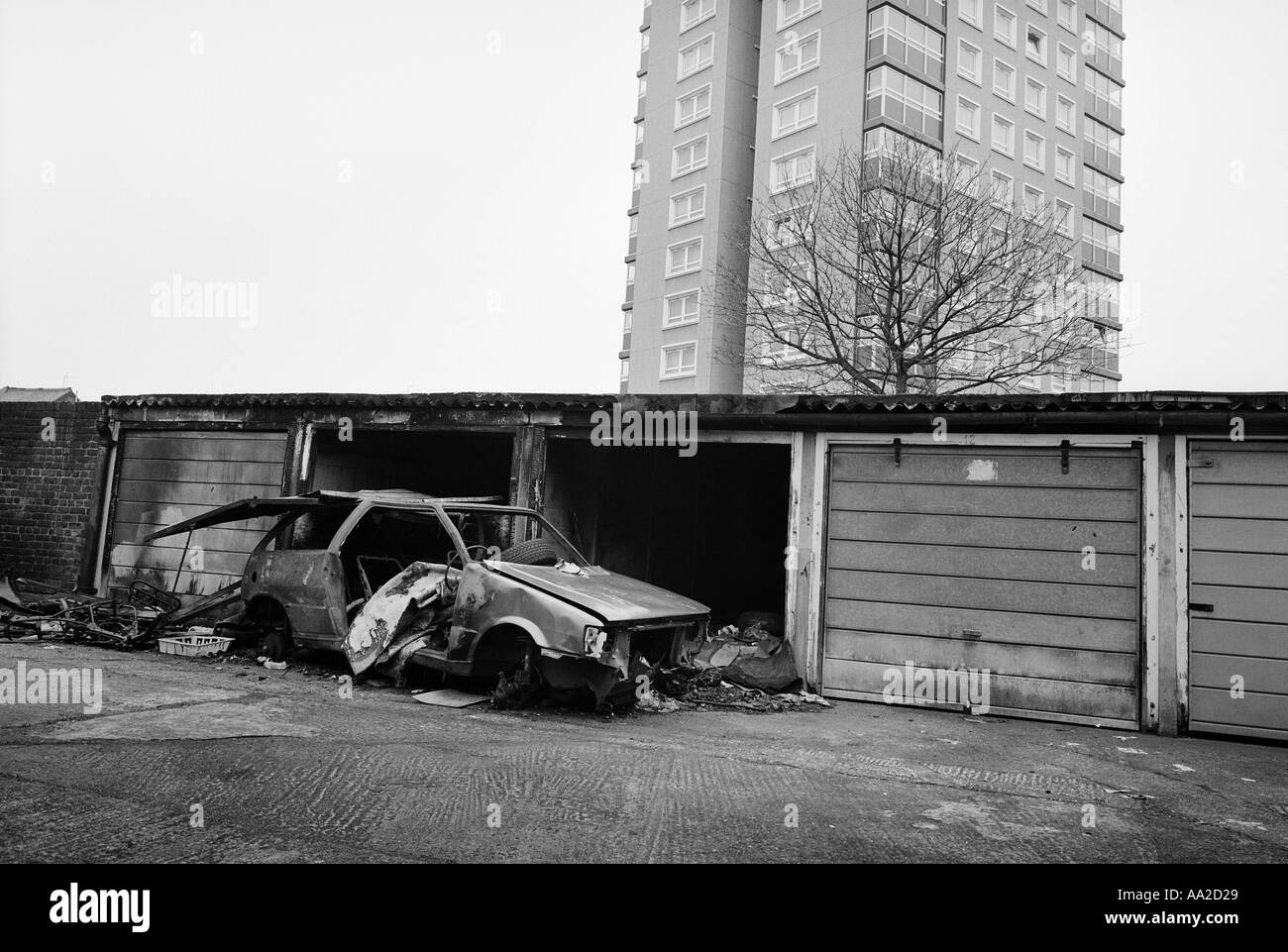 One picture form a series study of the UK car dumping epidemic by David ...