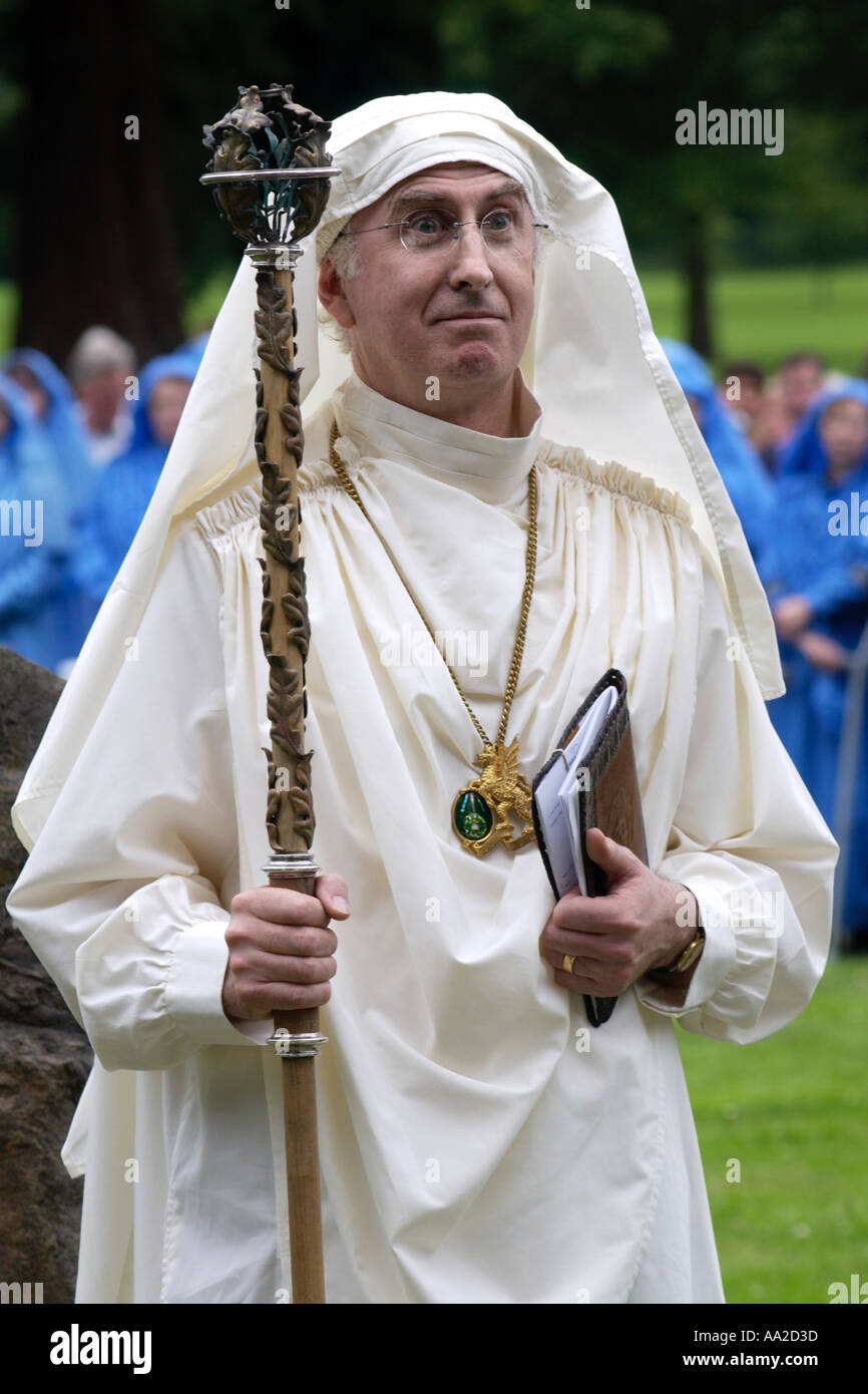 Herald Bard of the Gorsedd of Bards at the National Eisteddfod of Wales ...