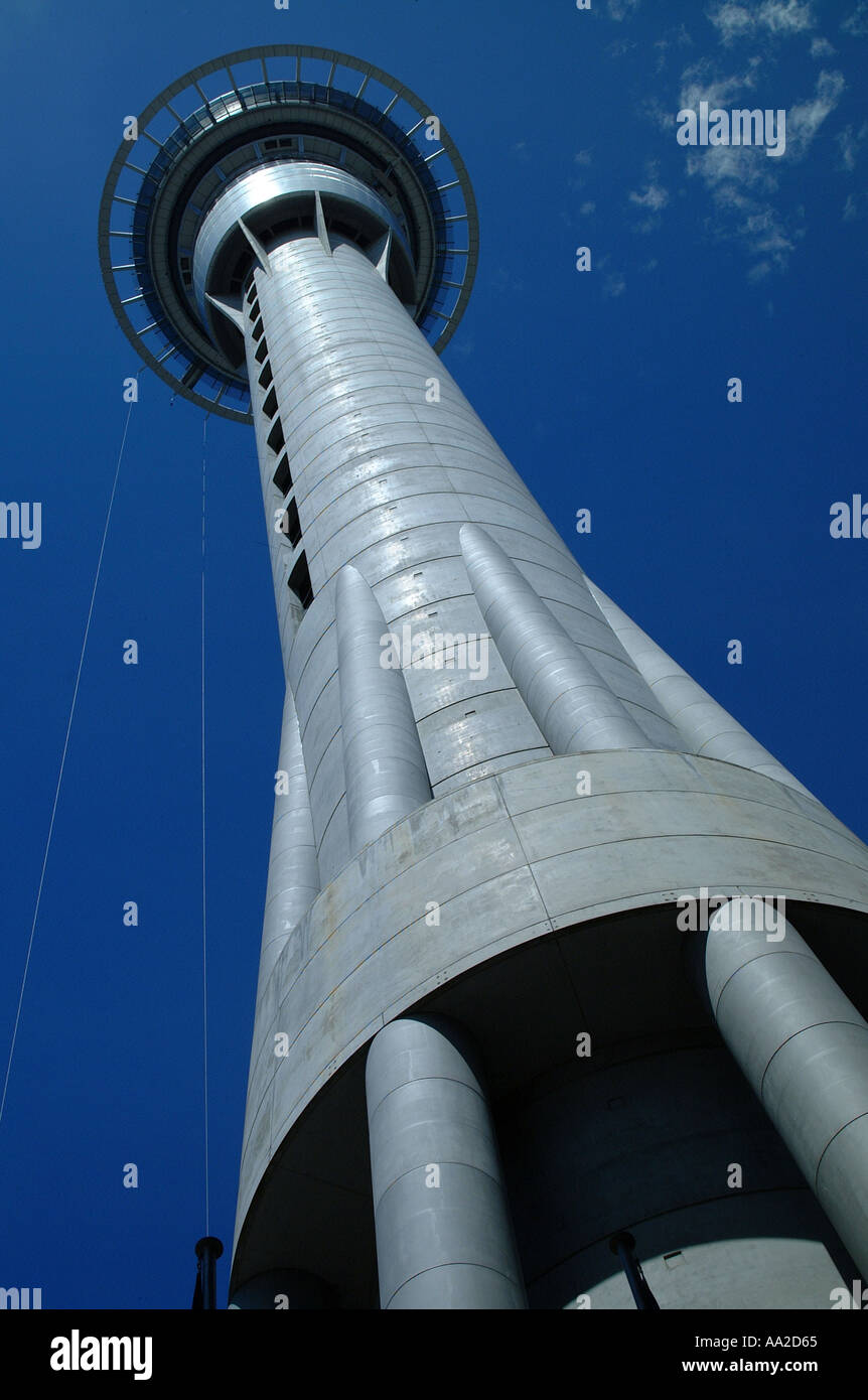 Auckland sky tower looking down hi-res stock photography and images - Alamy