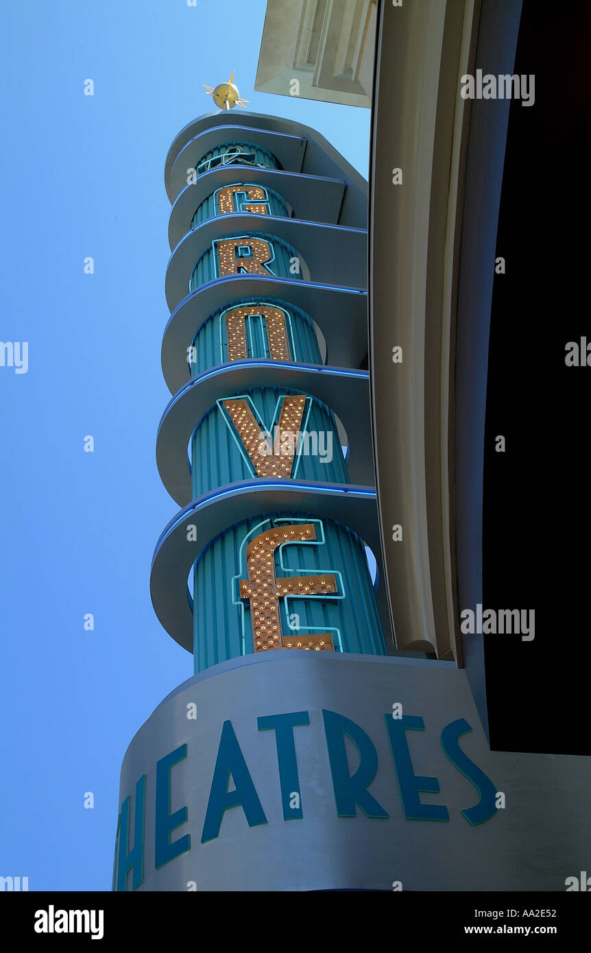 Los angeles the grove california sign hi-res stock photography and ...