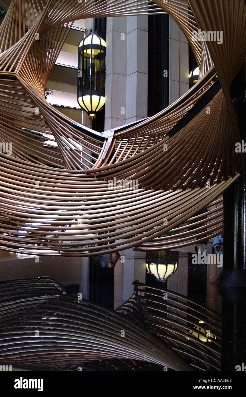 Interior of Hyatt Regency Hotel, San Francisco, California Stock Photo ...