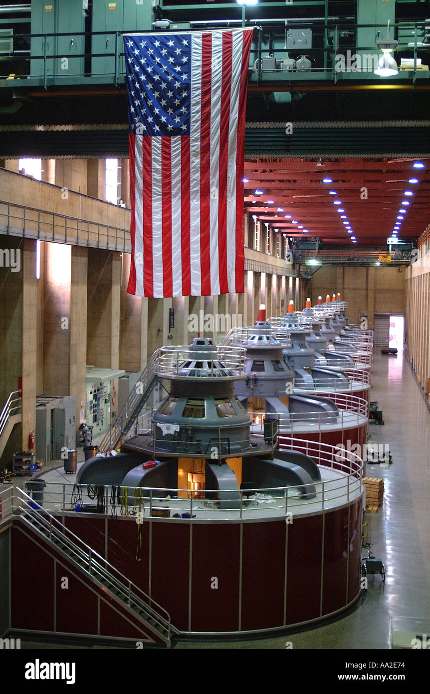 Hoover dam interior hi-res stock photography and images - Alamy