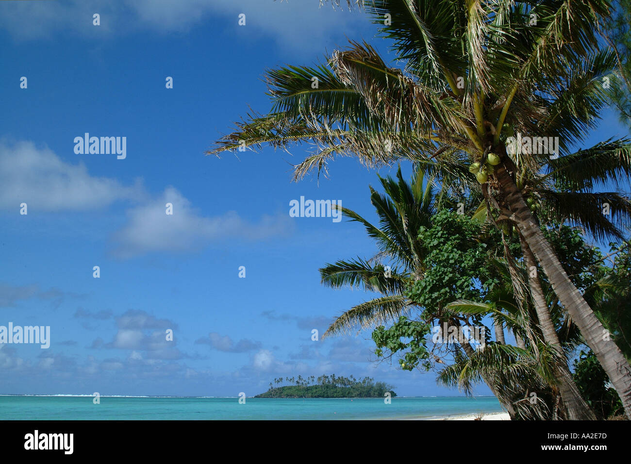 Muri Beach, Rarotonga Stock Photo - Alamy