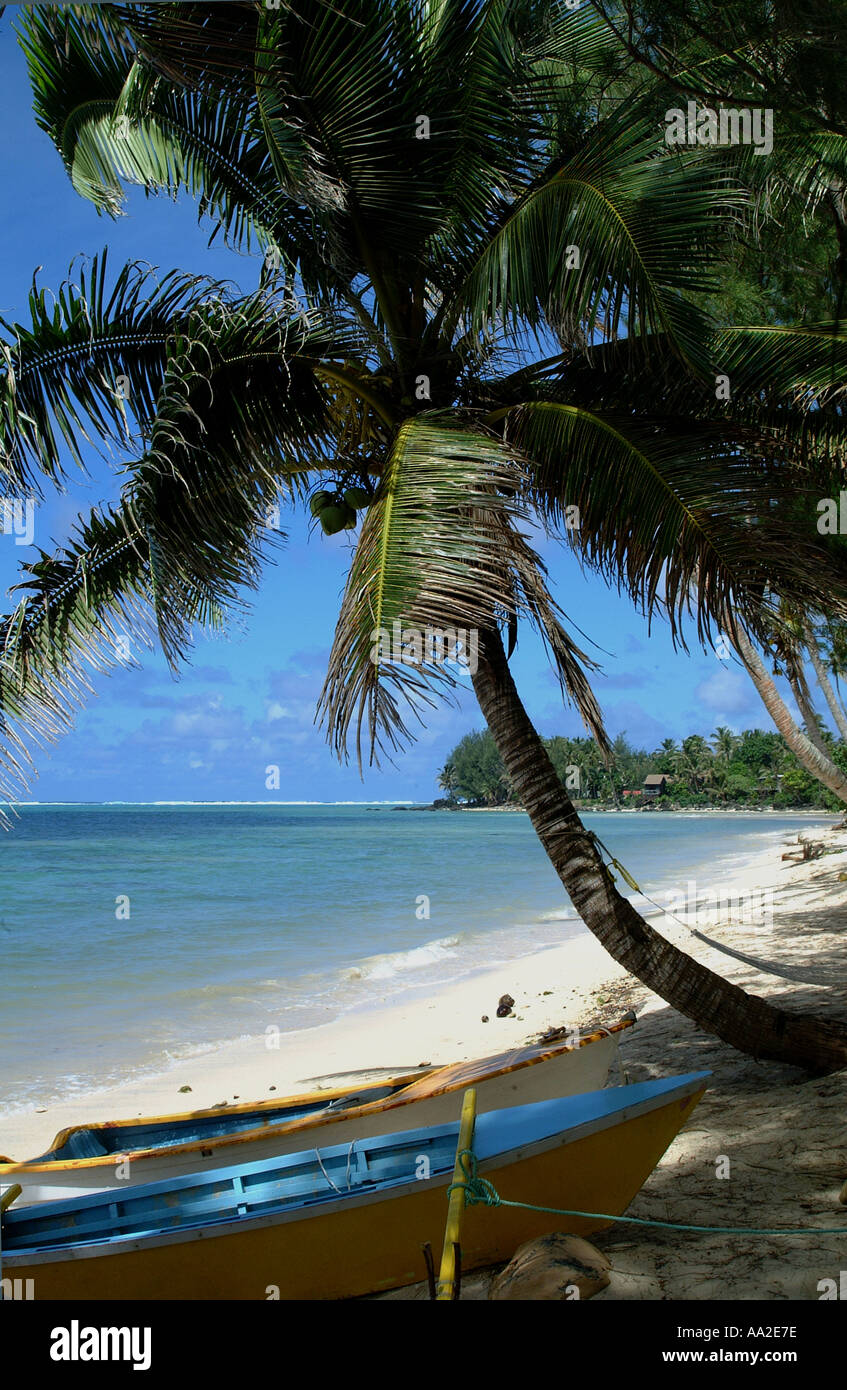 Muri Beach, Rarotonga Stock Photo - Alamy