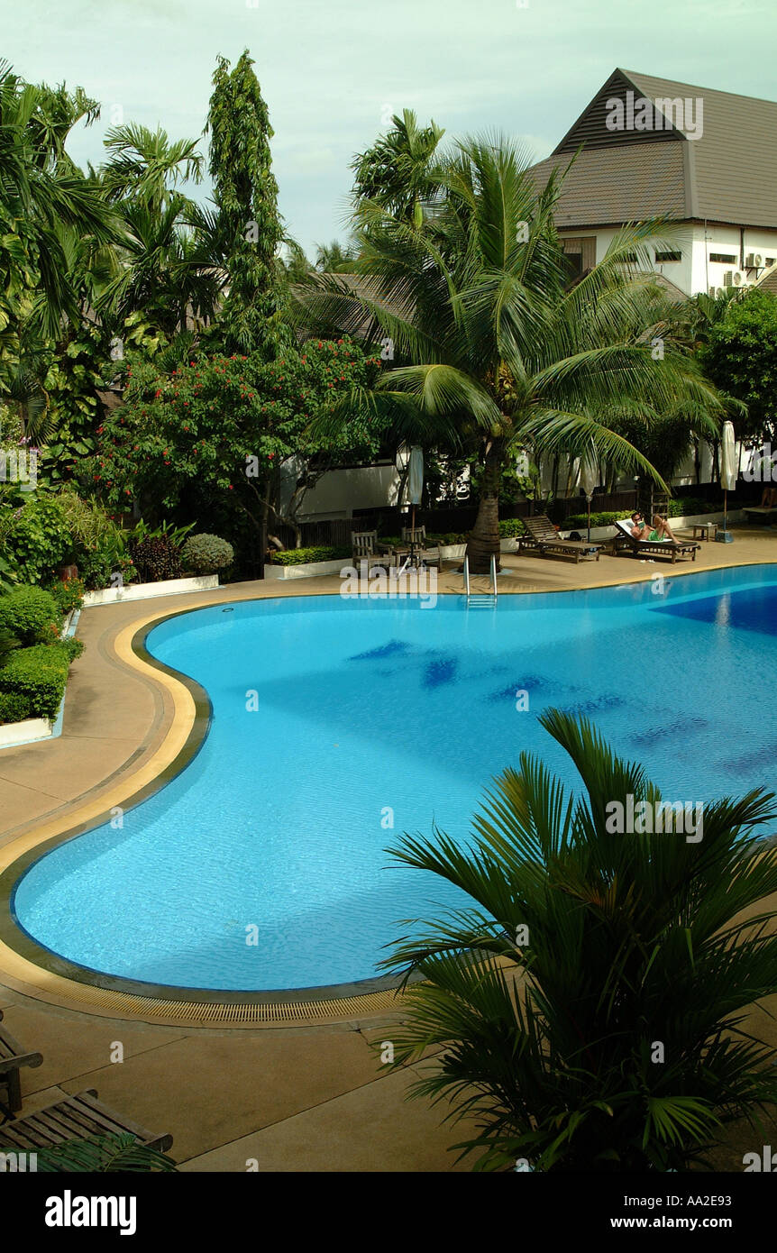 Swimming Pool, Juliana Hotel, Phnom Penh Stock Photo - Alamy