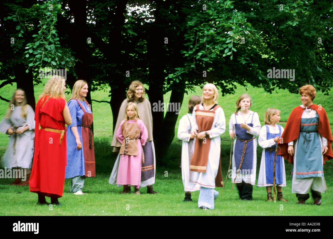 Danish people smiling group hi-res stock photography and images - Alamy