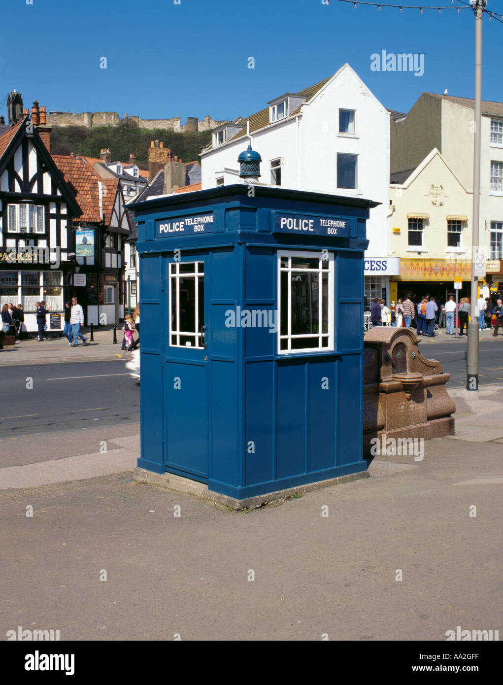 Old Police Telephone Box, Sandside, Scarborough, North Yorkshire ...