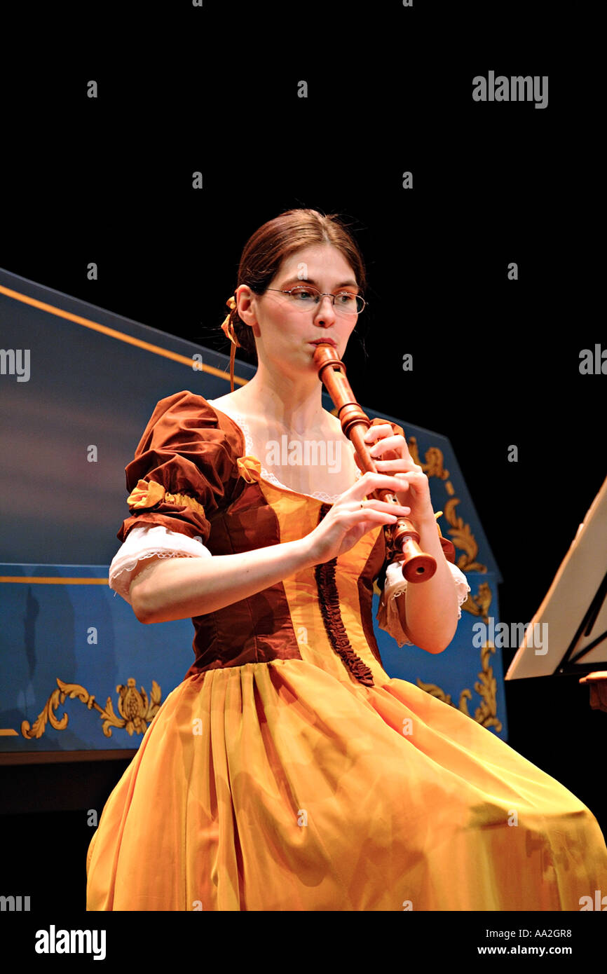 Baroque music concert Stock Photo - Alamy