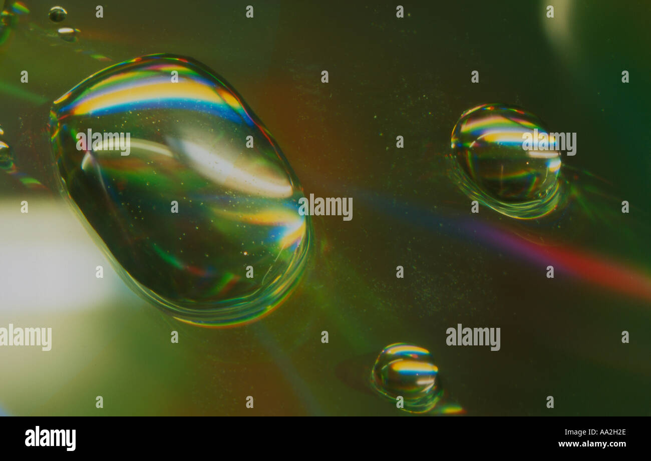 Water Droplet Abstract Stock Photo - Alamy