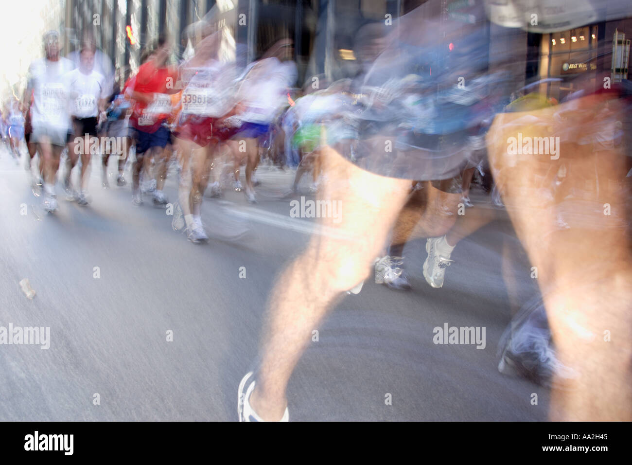 Chicago marathon runners hi-res stock photography and images - Alamy