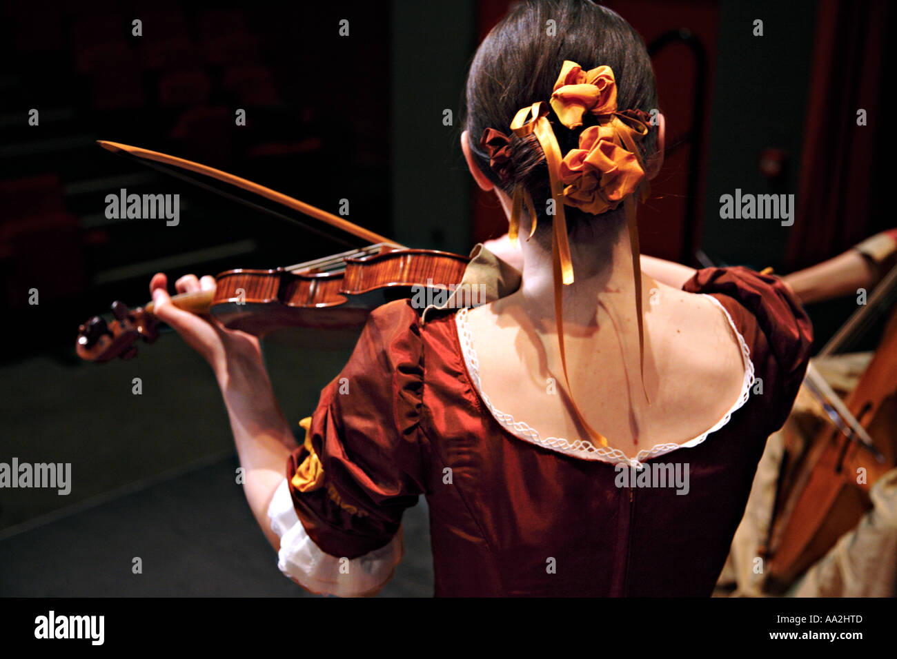 Baroque music concert Stock Photo - Alamy