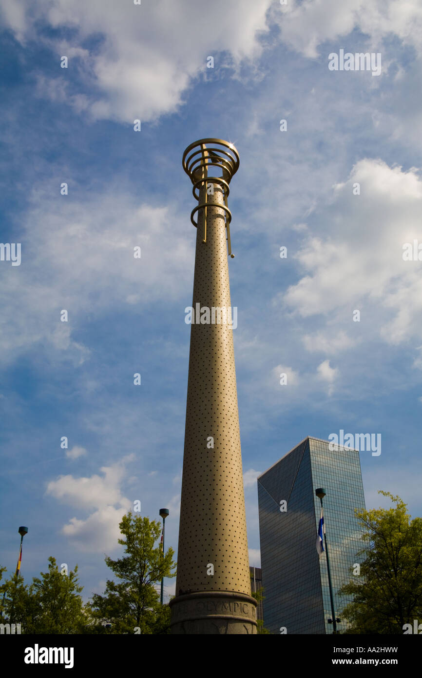 Centennial Park, Atlanta, Georgia, where the 1996 Olympics were held ...