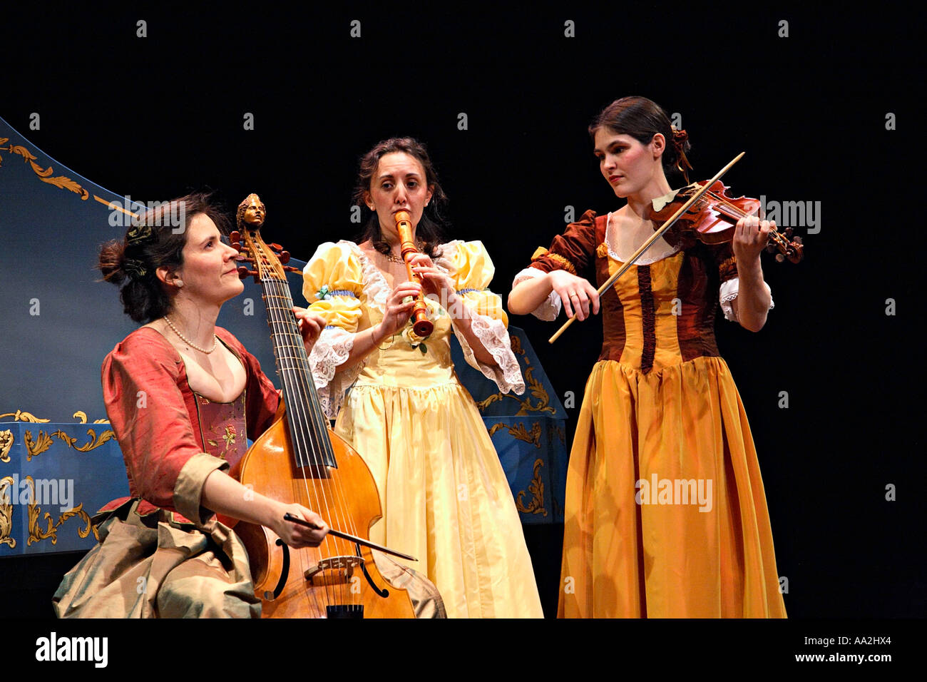 Baroque music concert Stock Photo - Alamy