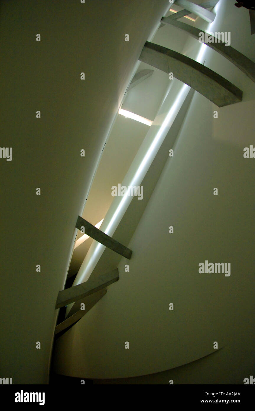 jewish museum interior inside berlin Stock Photo - Alamy