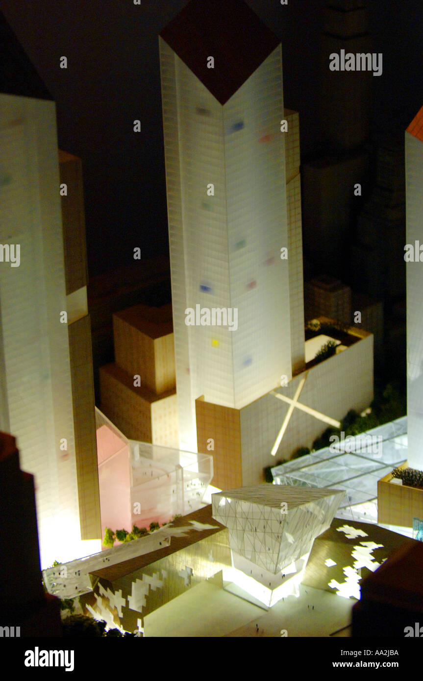 plan design ground zero new york Stock Photo - Alamy