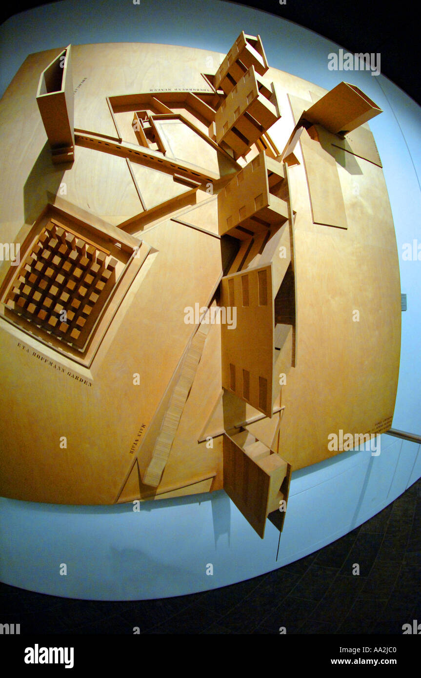 wooden design model plan Stock Photo - Alamy