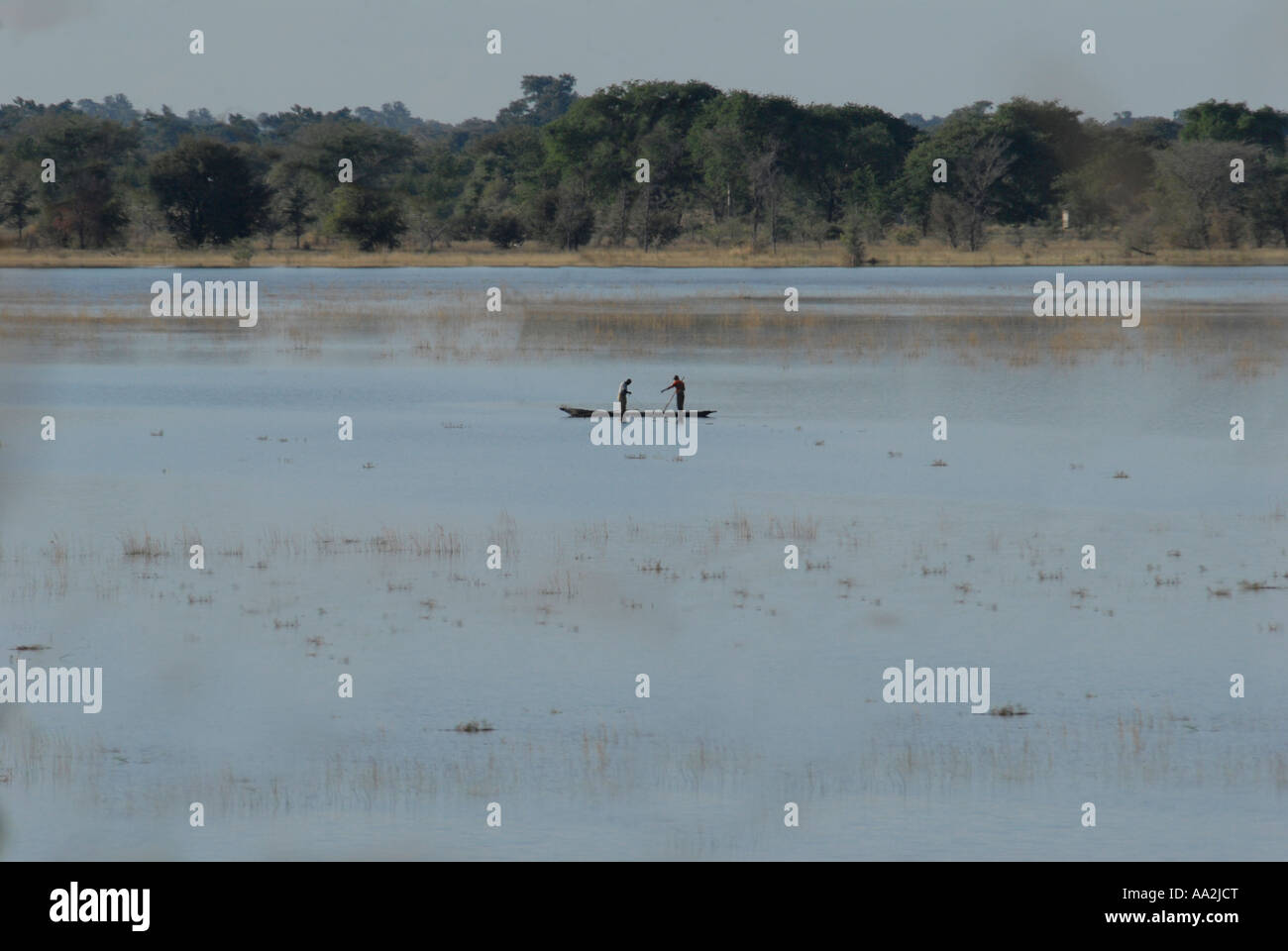 Chobe river botswana canoe hi-res stock photography and images - Alamy