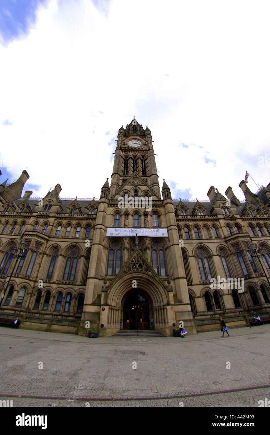 Manchester town hall Stock Photo - Alamy