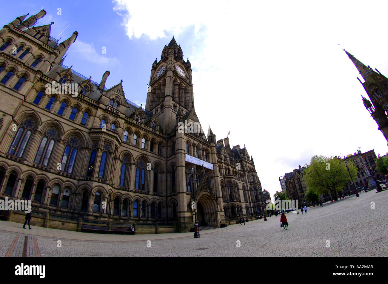 manchester town hall Stock Photo - Alamy
