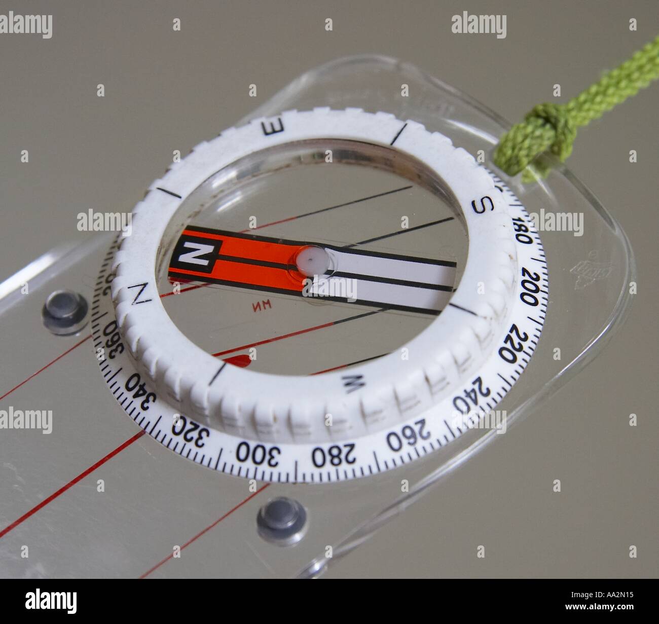 naviagtion with compass Stock Photo - Alamy