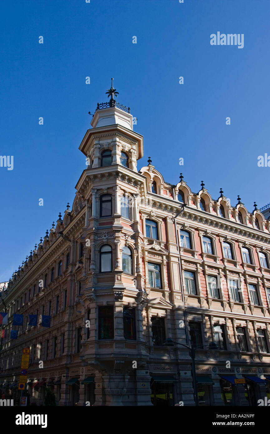 Building facing Pohjoisesplanadi Helsinki Finland Stock Photo - Alamy