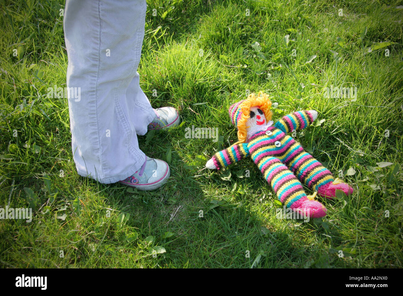 dropped toy clown Stock Photo - Alamy