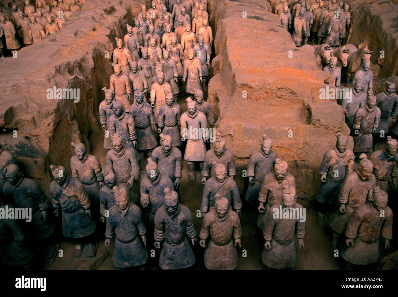 Terracotta Army, Terracotta Warriors, life-size statues, funerary art ...