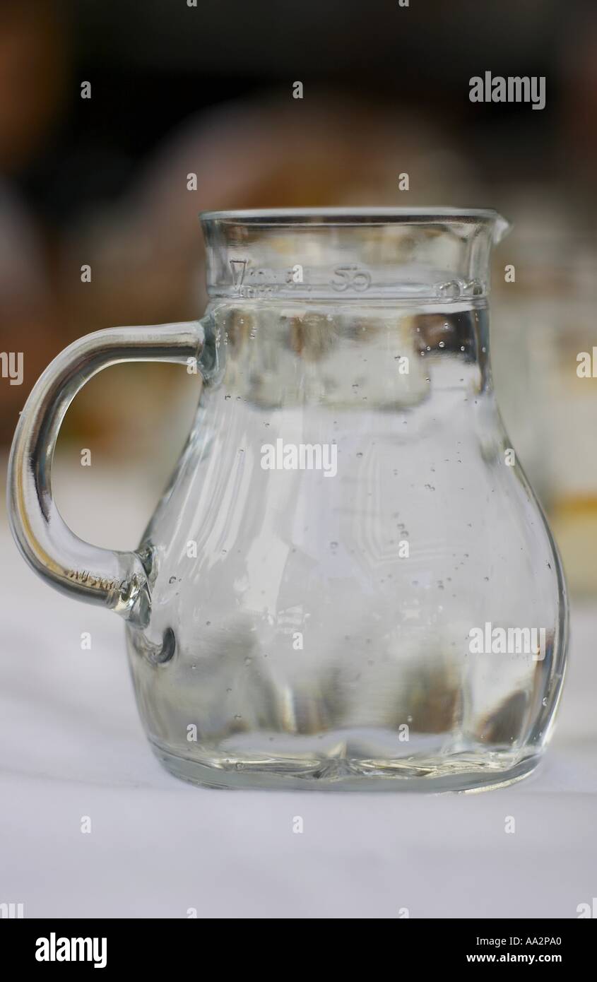 glass mug with water Stock Photo - Alamy