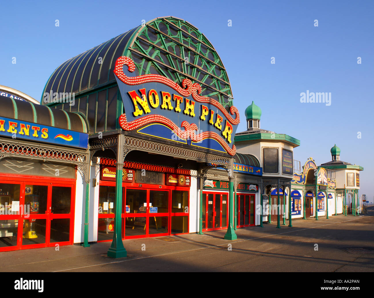 Blackpool North Pier Entrance High Resolution Stock Photography and ...