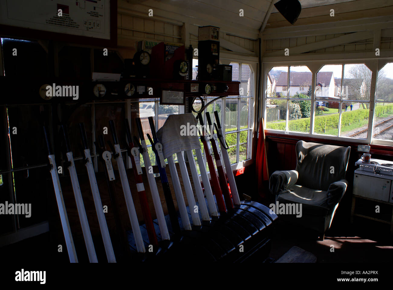 Signal box interior hi-res stock photography and images - Alamy