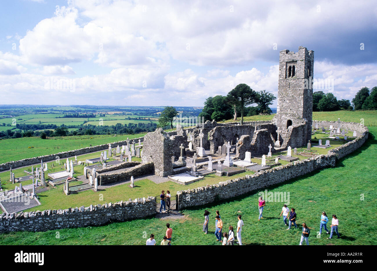 Hill of Slane, county Meath, Ireland, Eire, Ireland visitors, tourists ...