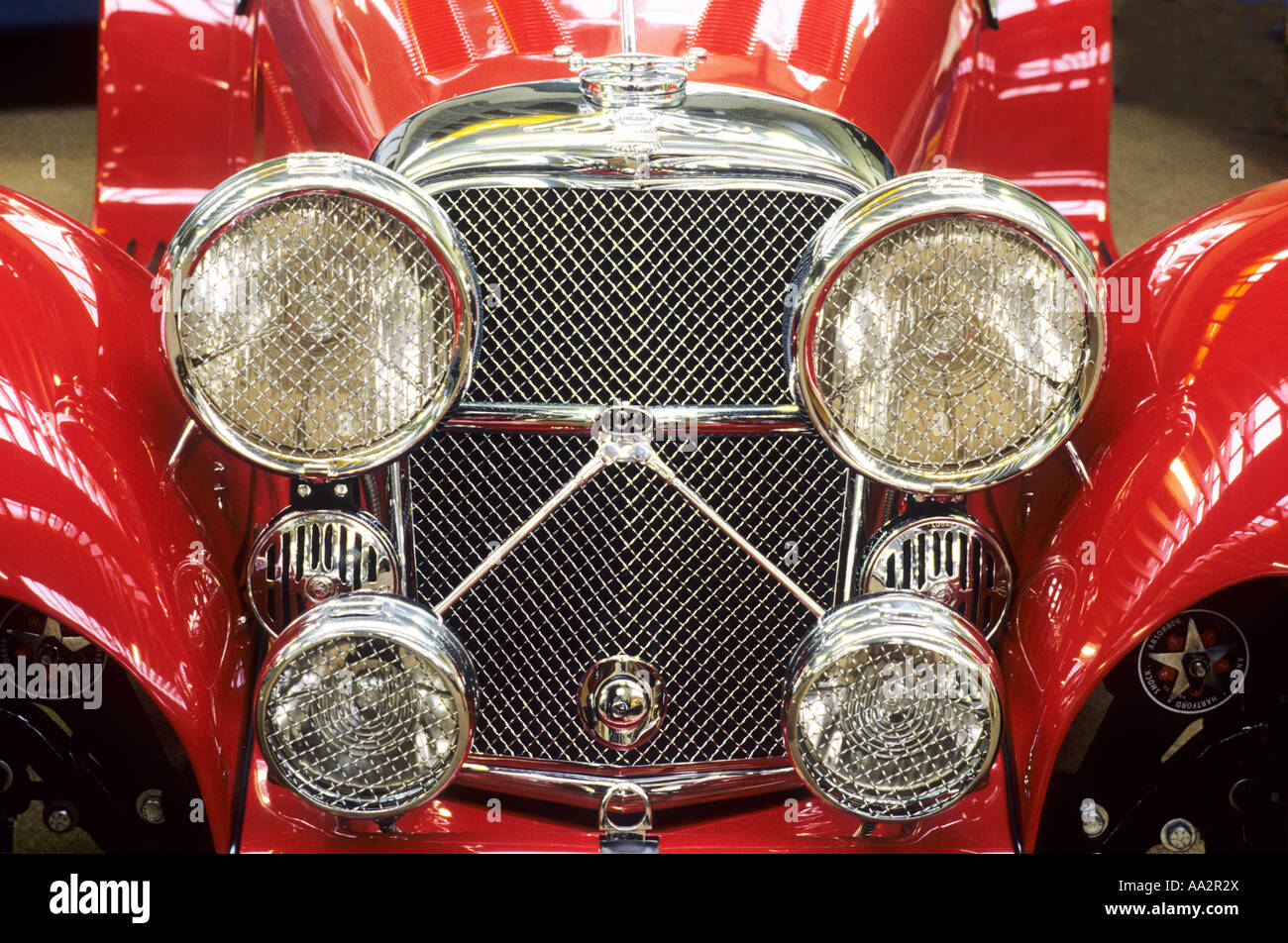 Jaguar SS100 Classic Motor Car, cars, motors Stock Photo - Alamy