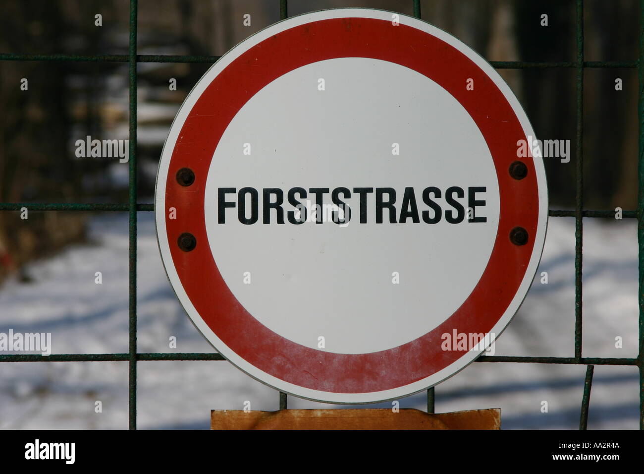 Forststrasse hi-res stock photography and images - Alamy