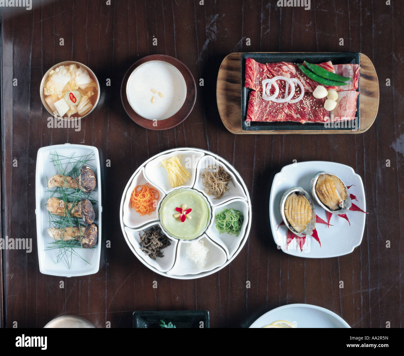 Korean-style traditional food Stock Photo - Alamy