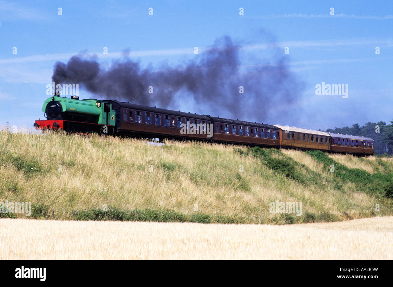 North Norfolk Railway, Poppy Line, Steam Train, East Anglia, England UK ...