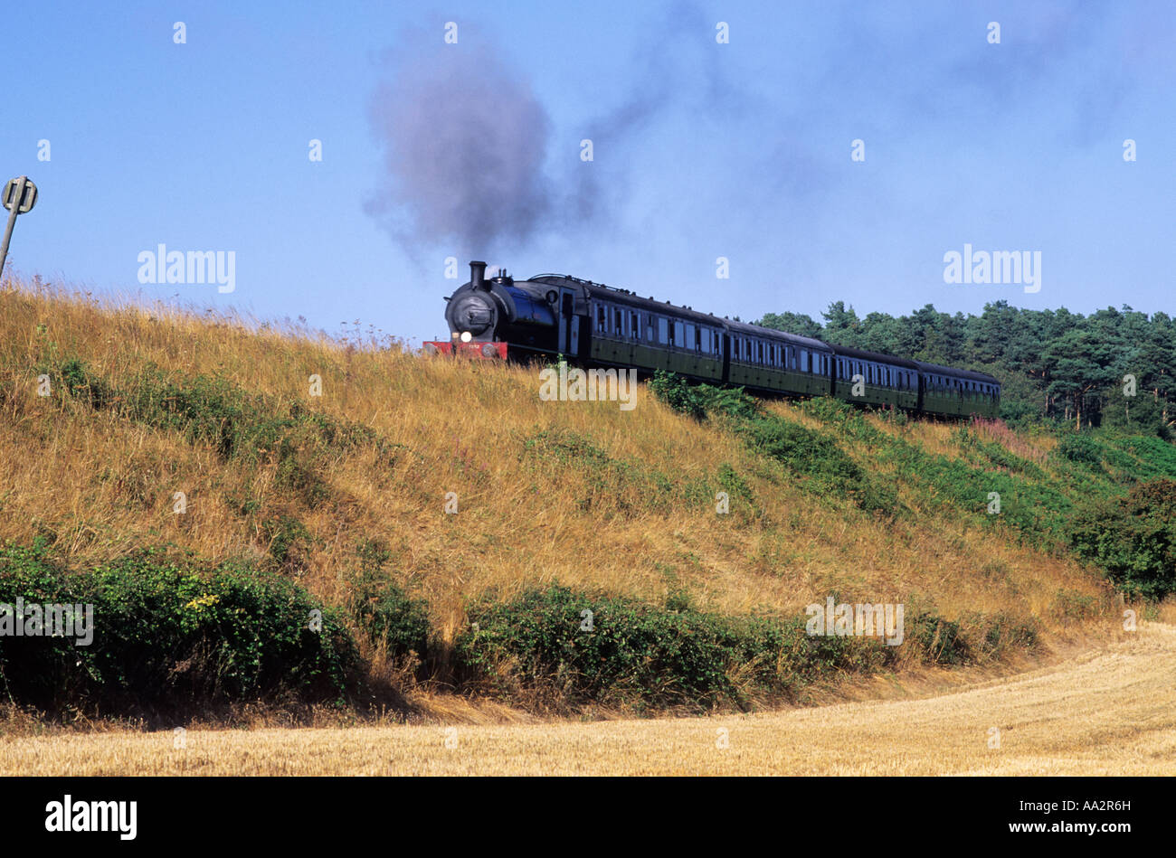 North Norfolk Railway, Poppy Line, Steam Train, East Anglia, England UK ...
