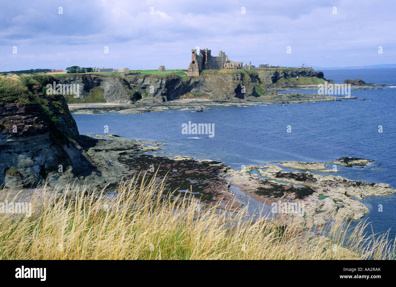 Tantallon Castle, Scotland, Borders Region, UK, 14th century Medieval ...