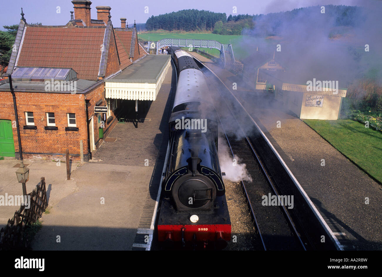 Weybourne Norfolk, East Anglia, England, UK railway station Poppy Line ...