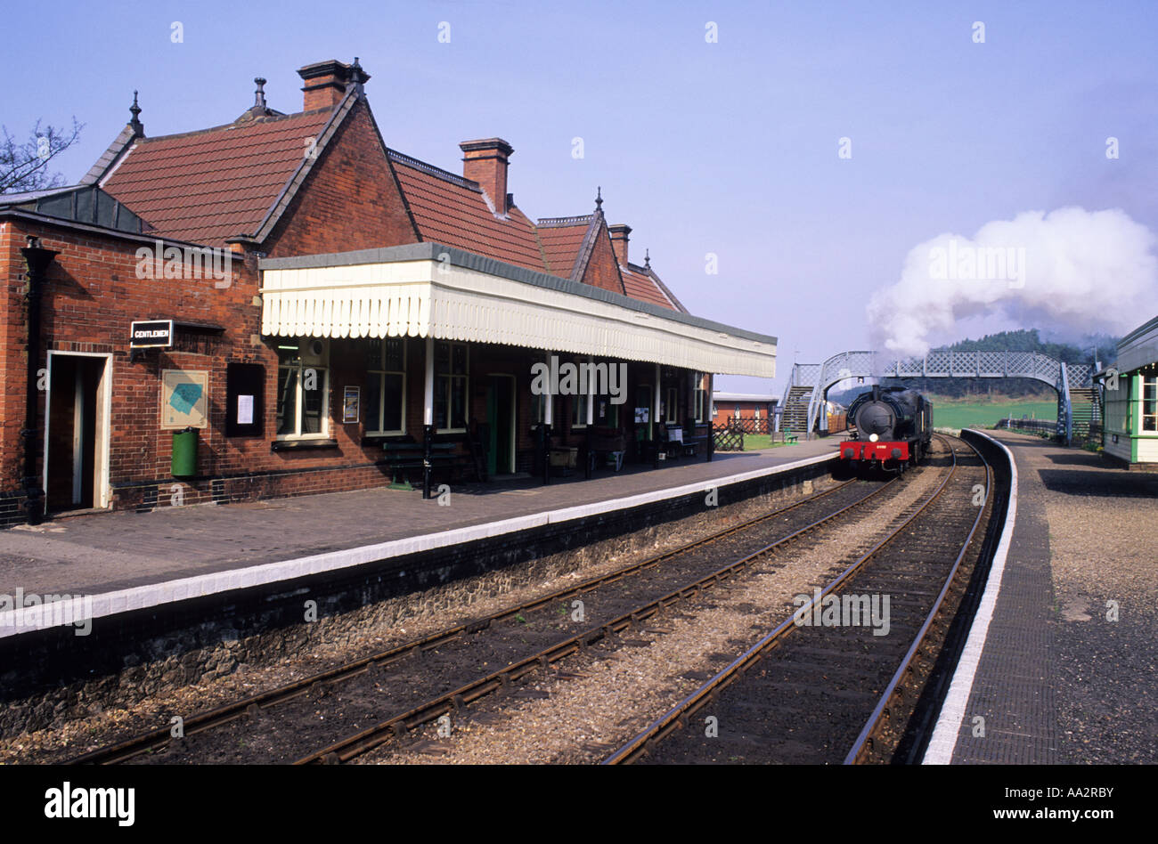 Weybourne Norfolk railway station Poppy Line steam engine train North ...