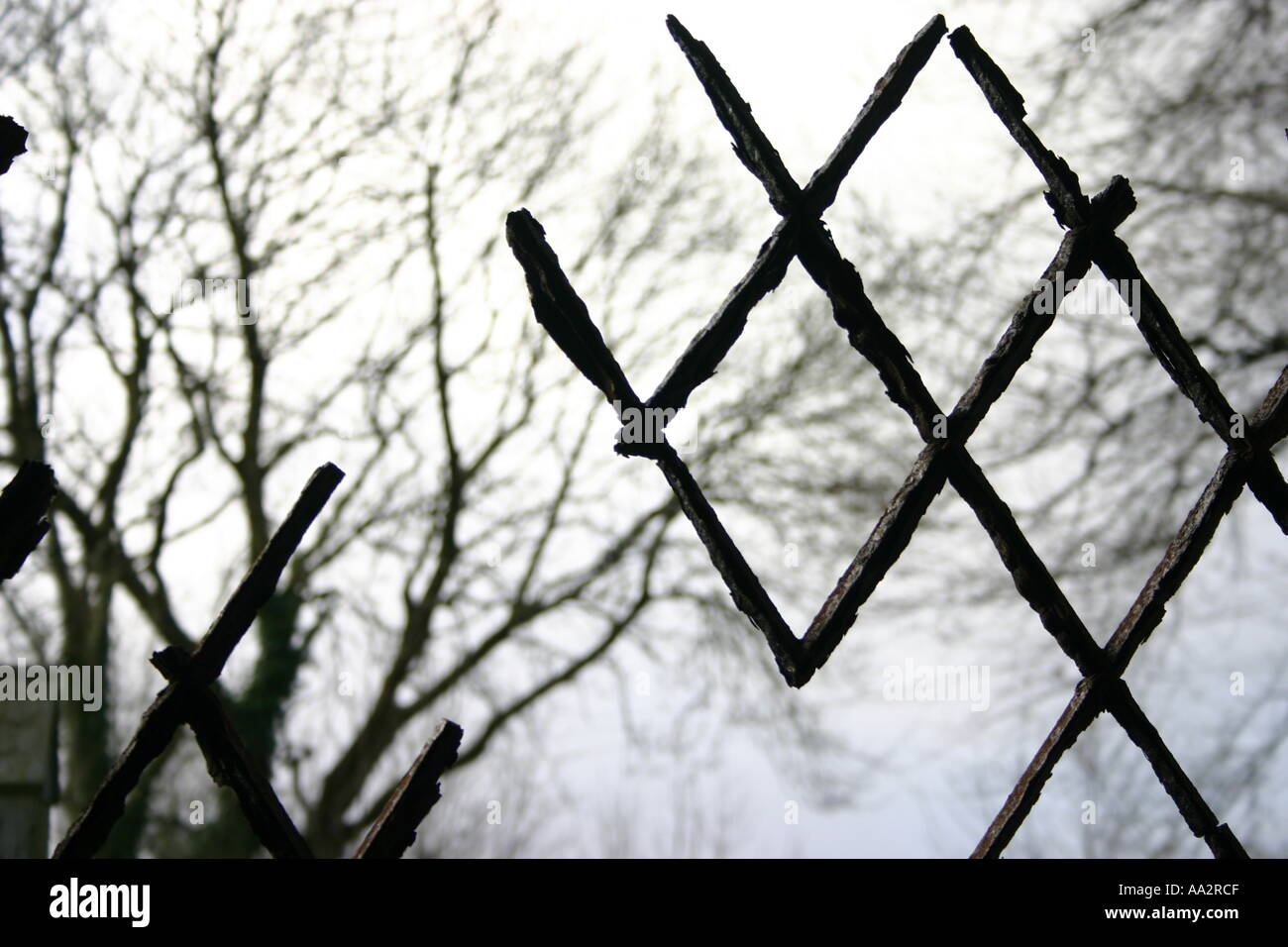Rusty trellis hi-res stock photography and images - Alamy
