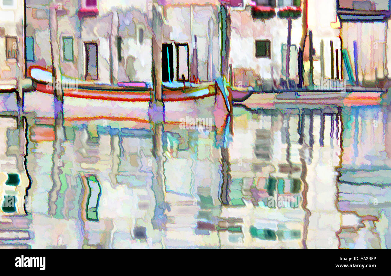 reflections of venice Stock Photo - Alamy