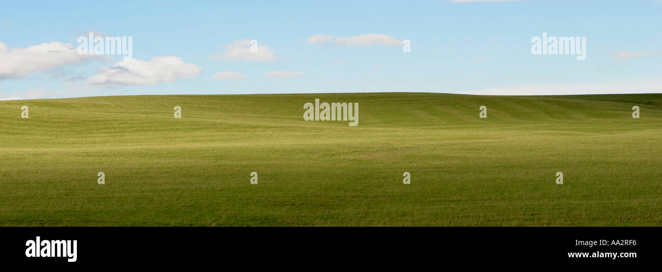 panoramic Teletubby Landscape New Zealand Stock Photo - Alamy