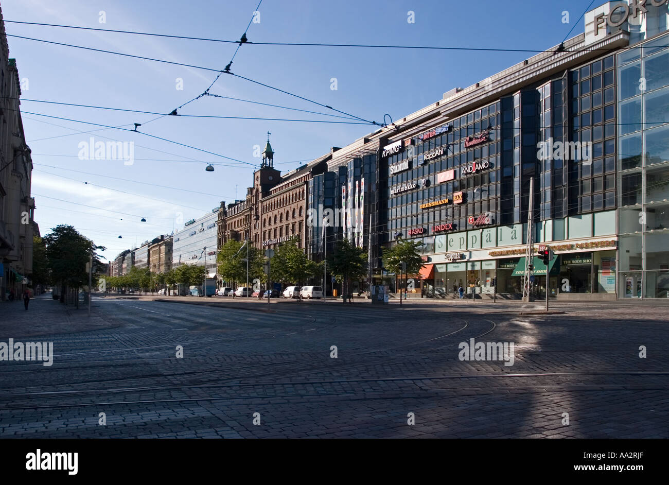 Mannerheim street helsinki finland hi-res stock photography and images ...