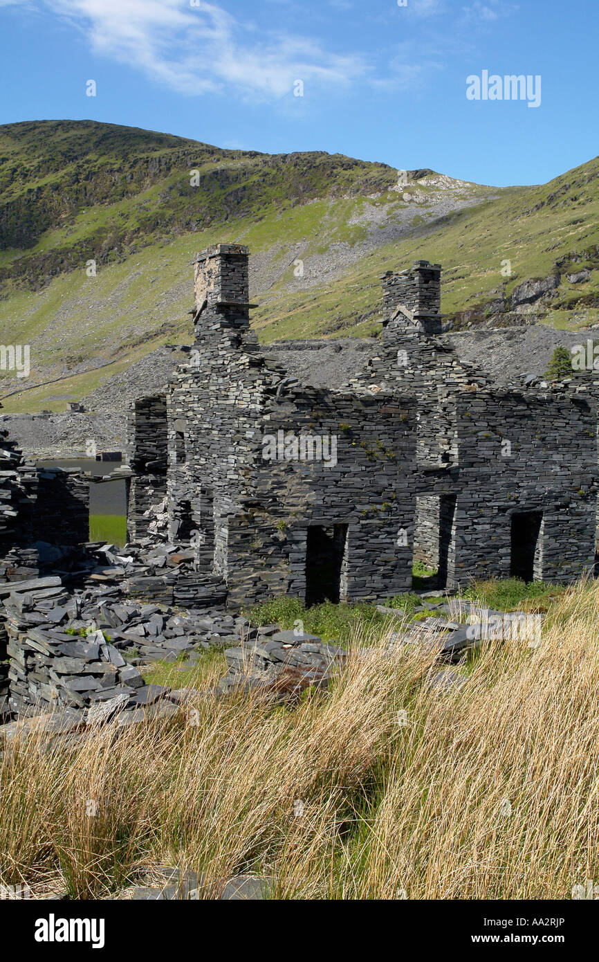 Welsh slate cottages hi-res stock photography and images - Alamy