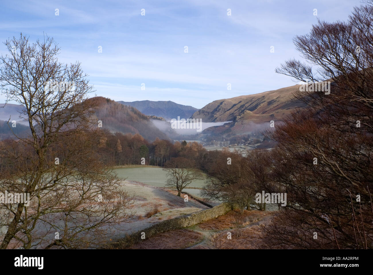 cumbrian landscape - near thirlmere Stock Photo - Alamy