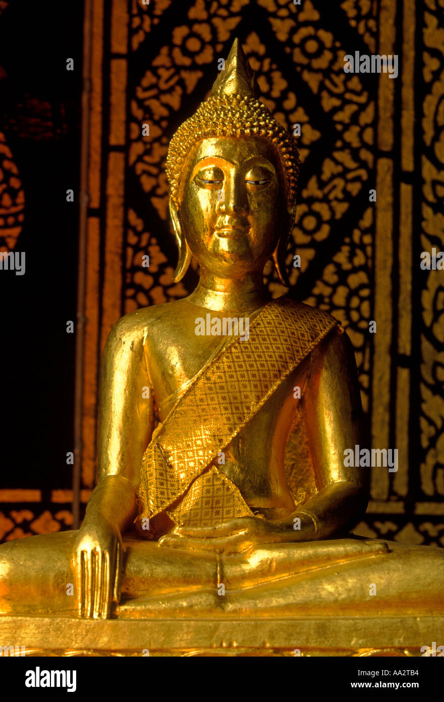 Buddha, Buddha statue, Thai period, Thai style, Sakyamuni Buddha, gold ...