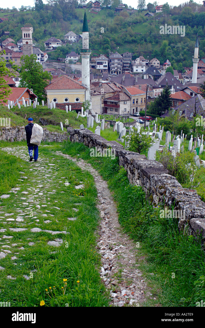 a view from the hill in Travnik Bosnia Stock Photo - Alamy