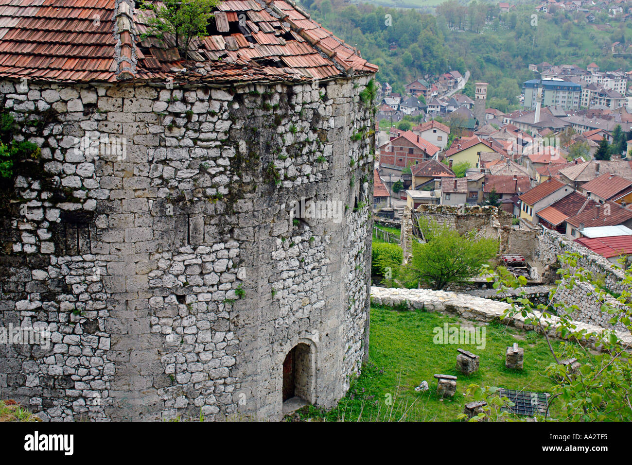 Travnik castle hi-res stock photography and images - Alamy