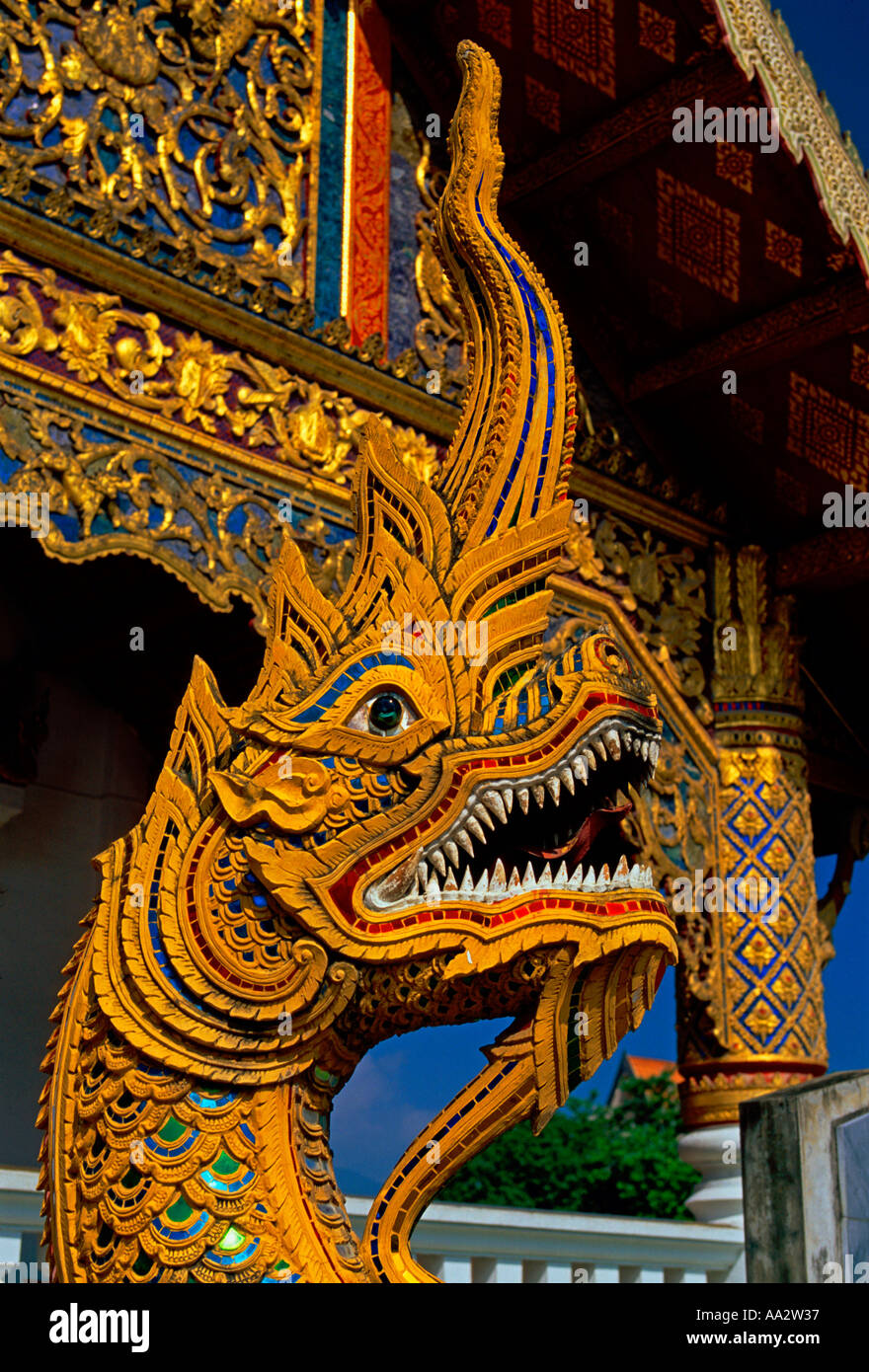 detail of Naga head Stock Photo - Alamy