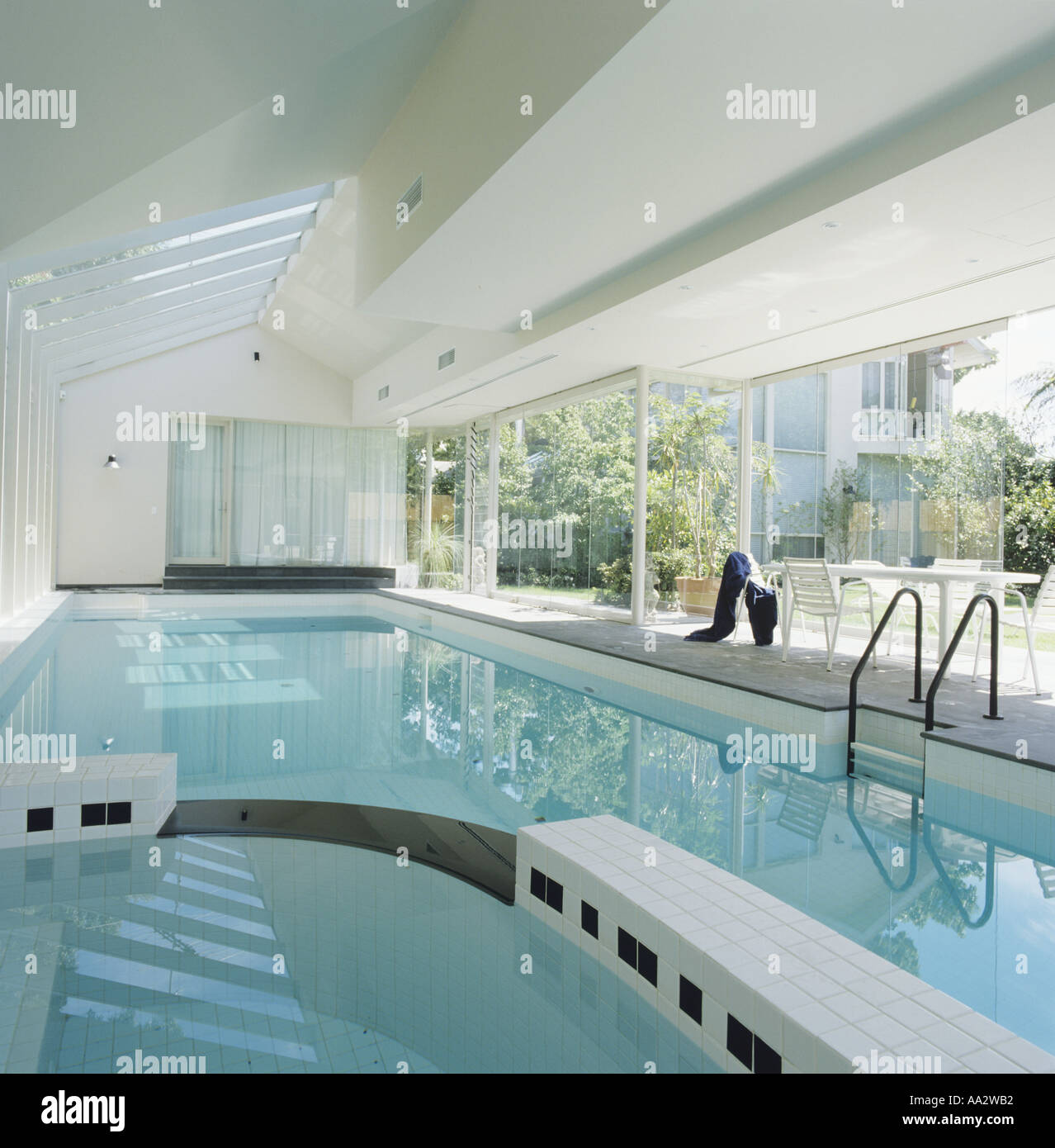 Indoor Swimming Pool Stock Photo - Alamy